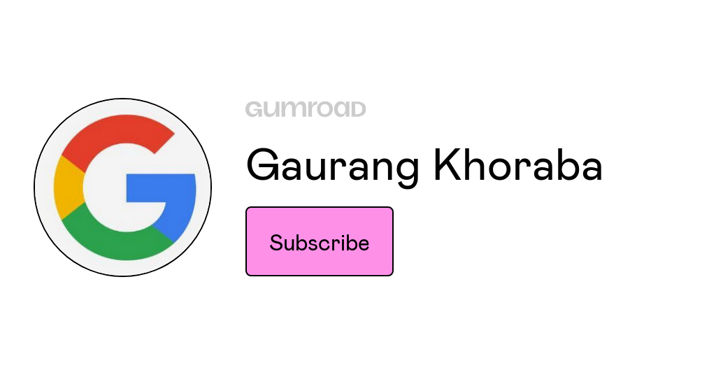 Gaurang Khoraba
