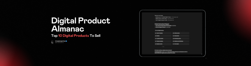 Digital Product Almanac