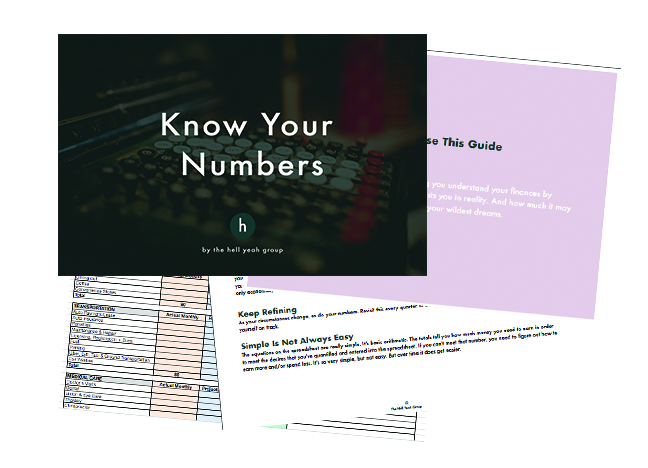 Know Your Numbers. A Guide To Figuring Out How Much You Need to Earn.