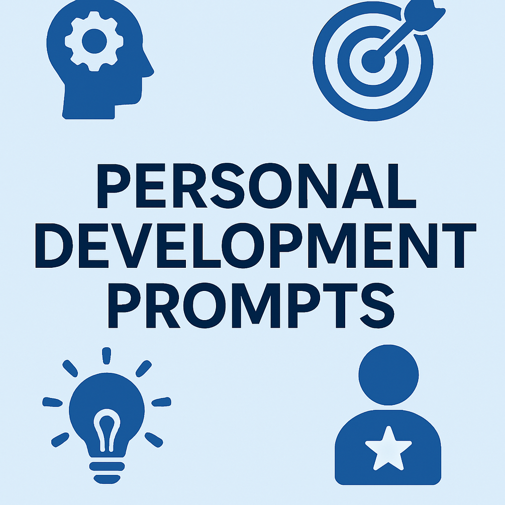 50 prompts for personal development