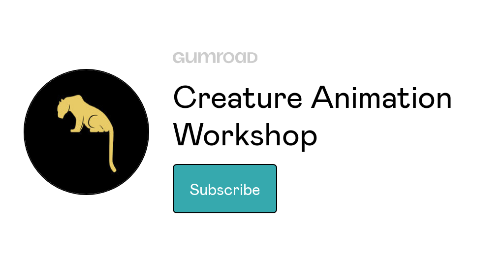Creature Animation Workshop