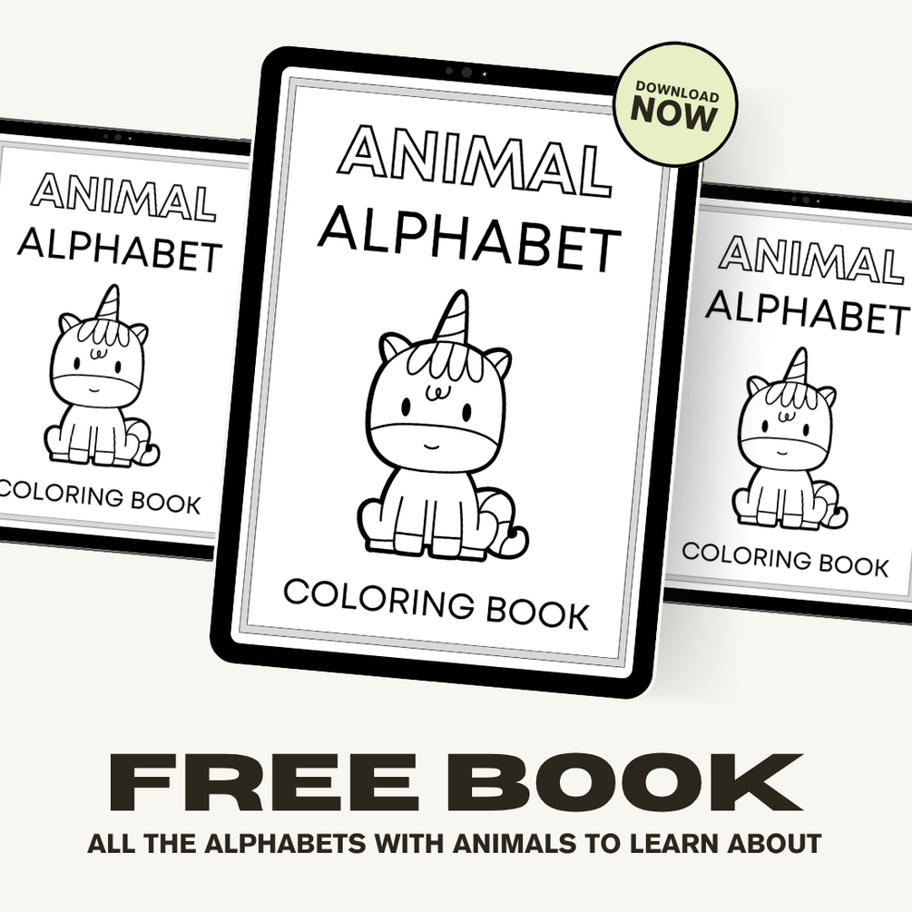 Alphabet Coloring Book (Animal)