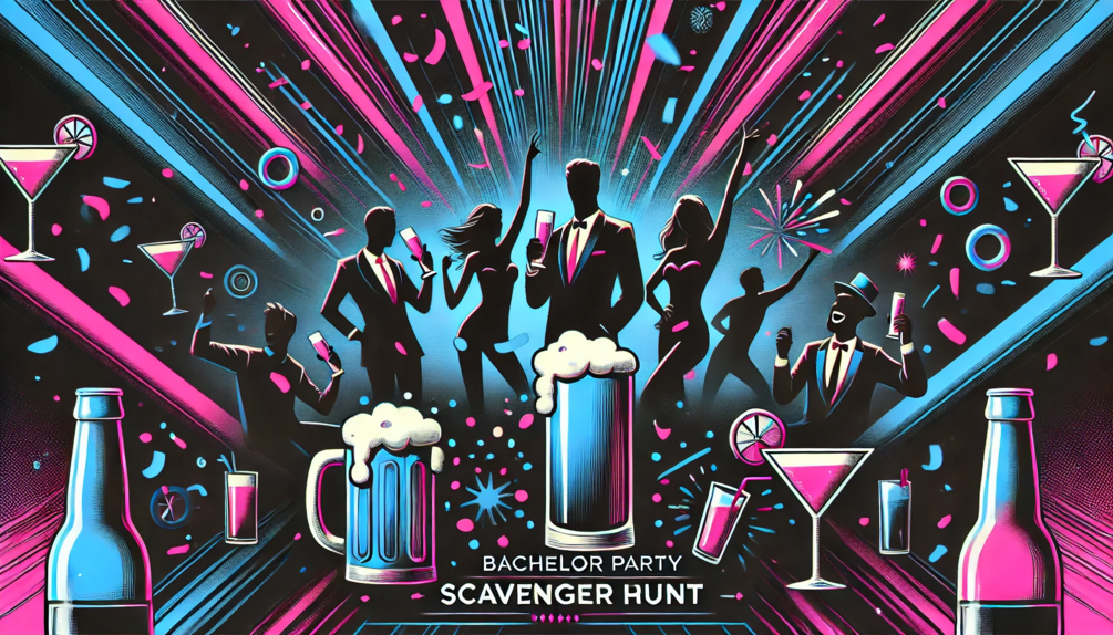 Ultimate Bachelor Party Scavenger Hunt - 54 Wild Challenges!