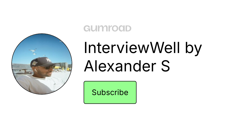 InterviewWell by Alexander S