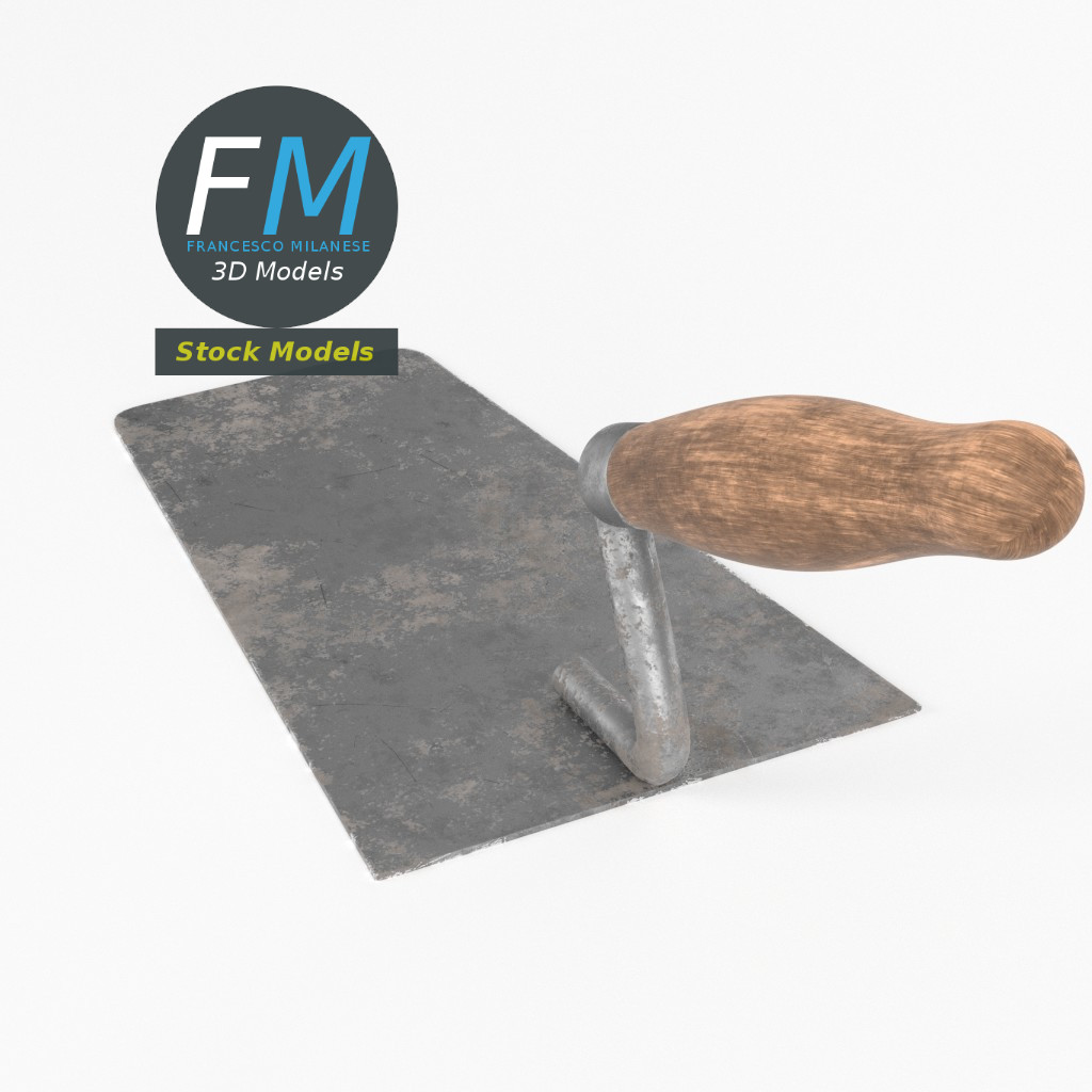 3D MODEL - Trowel