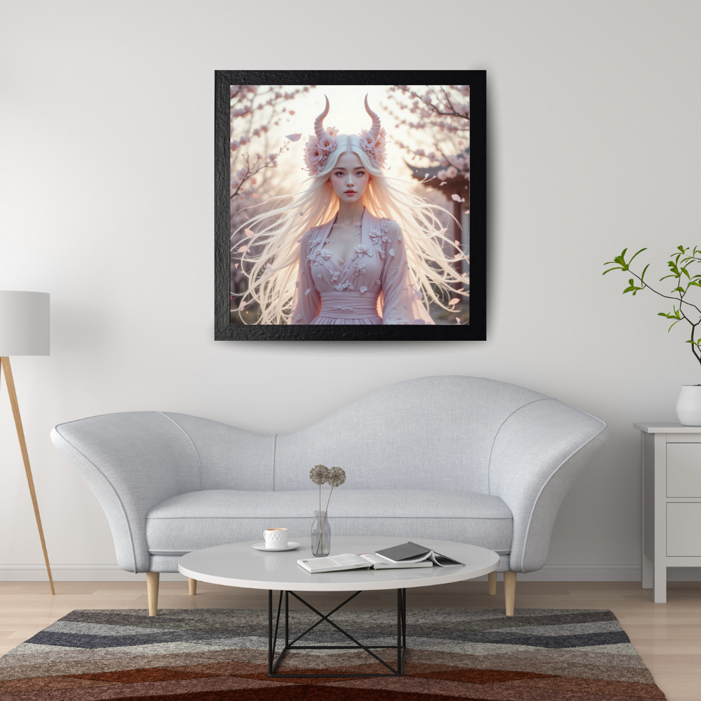 The Blossom Spirit – Fantasy Spring Fairy Art