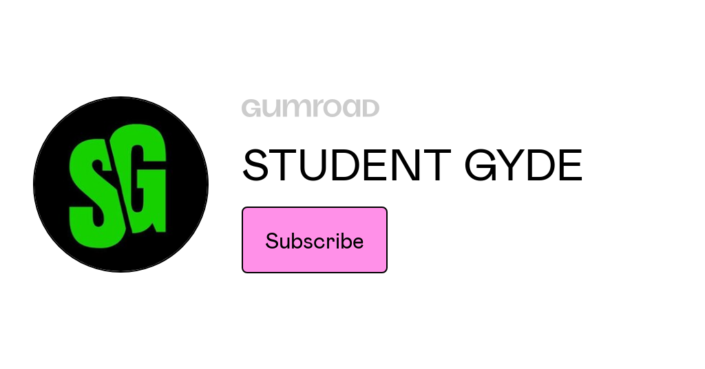 STUDENT GYDE