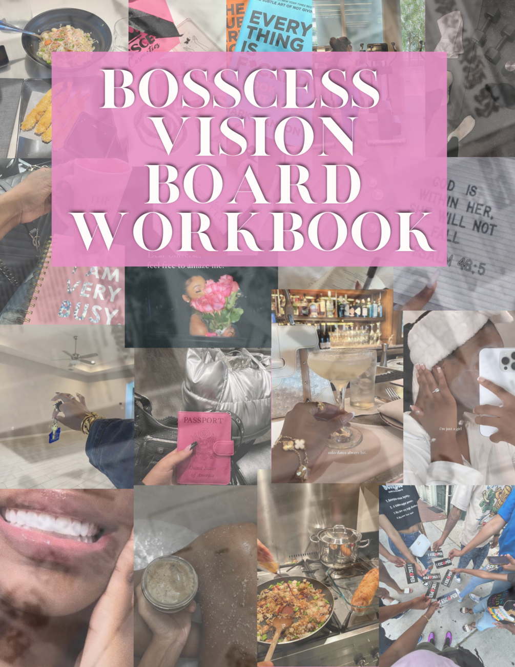 Bosscess Vision Board workbook
