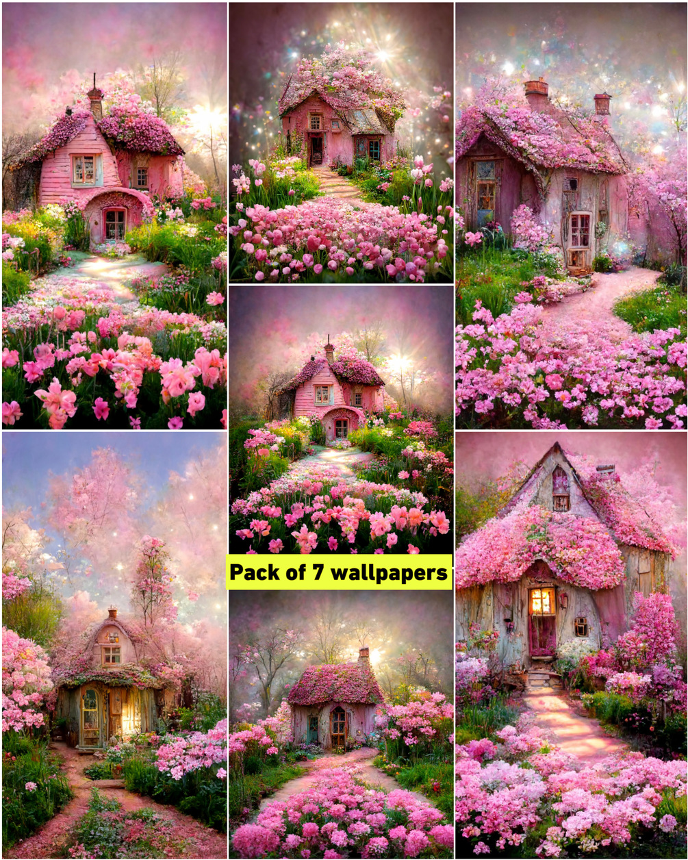 Dreamy Spring (pack of 7 wallpapers)