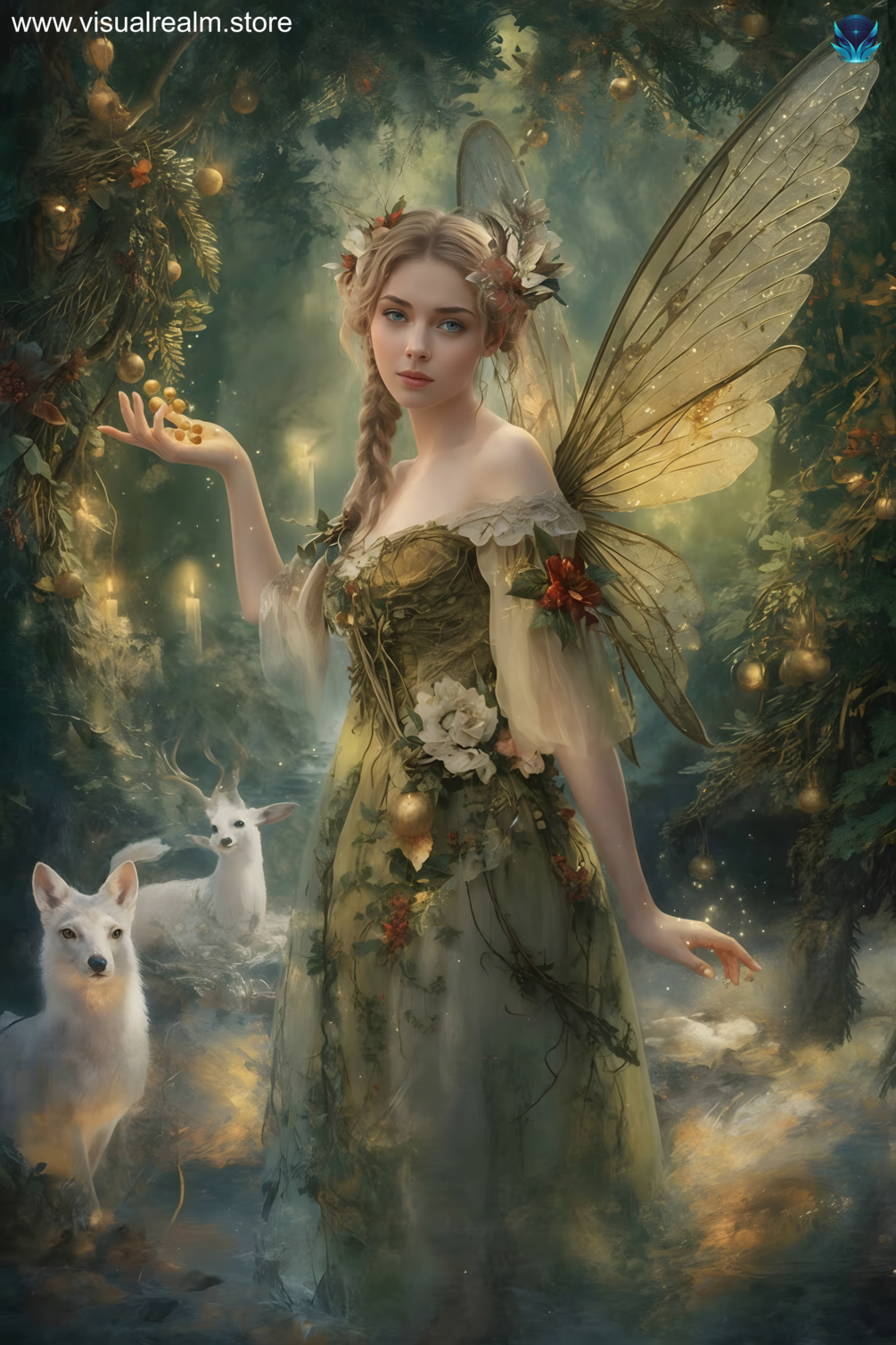 The Spirit of the Winter Solstice: Premium 4K Art Print