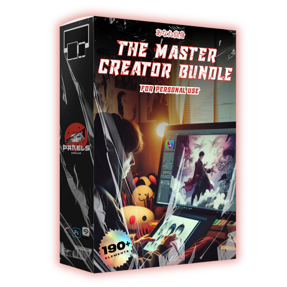 Master Creator Bundle | Manga Art Elements
