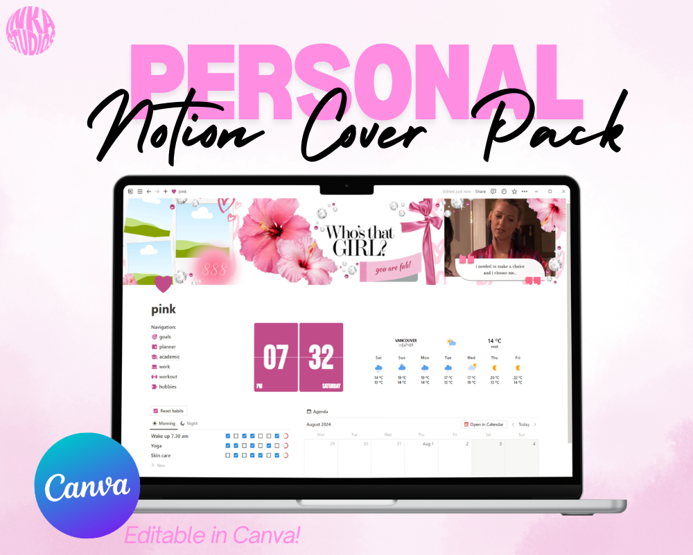 Personal Notion Cover Pack