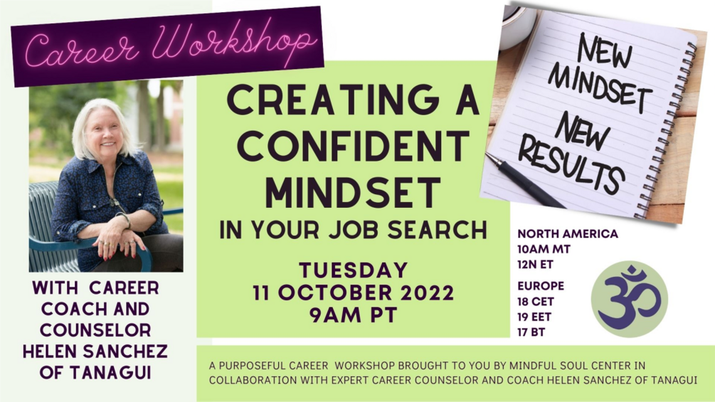 Workshop: Creating a confident mindset in your job search with Helen ...