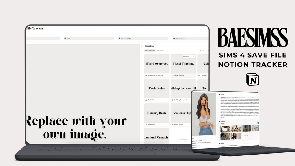 Sims 4 Save File Notion Tracker