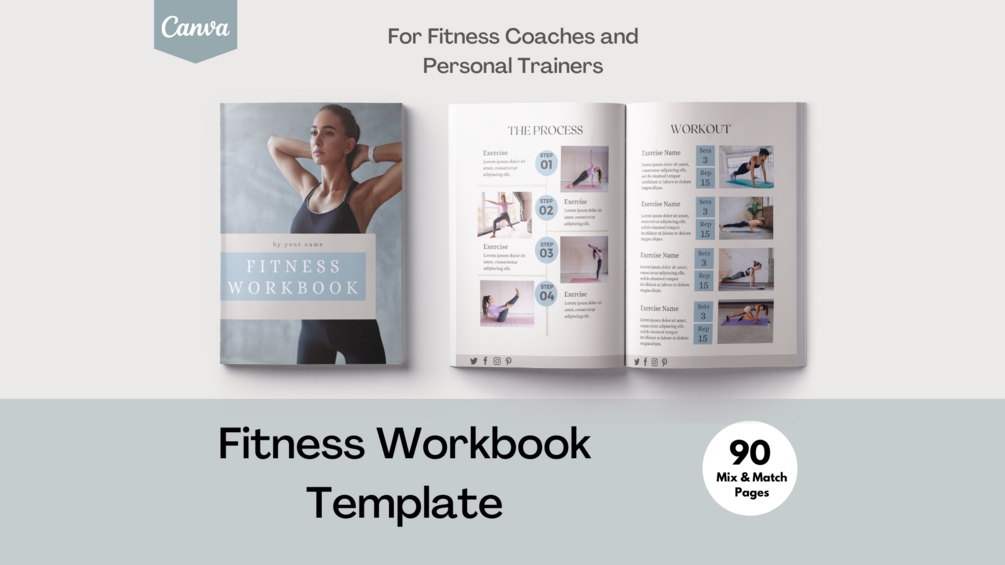Fitness Workbook Templates