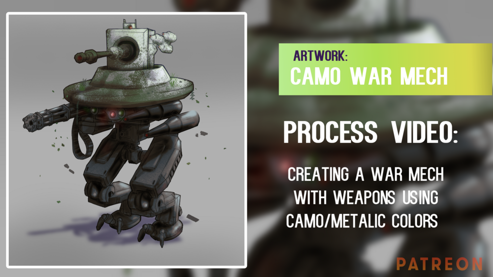 Patreon TERM 01 / TIER 1 : Designing Mech