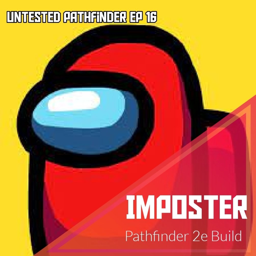 Among Us Imposter Character Sheet