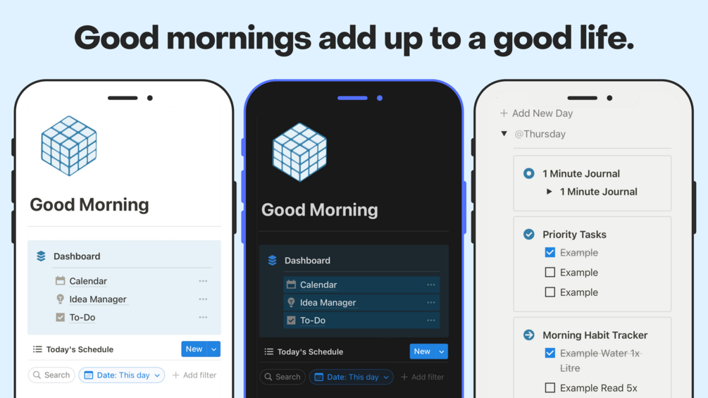 Ultimate Morning Journal, Planner, To-Do List ⚡️