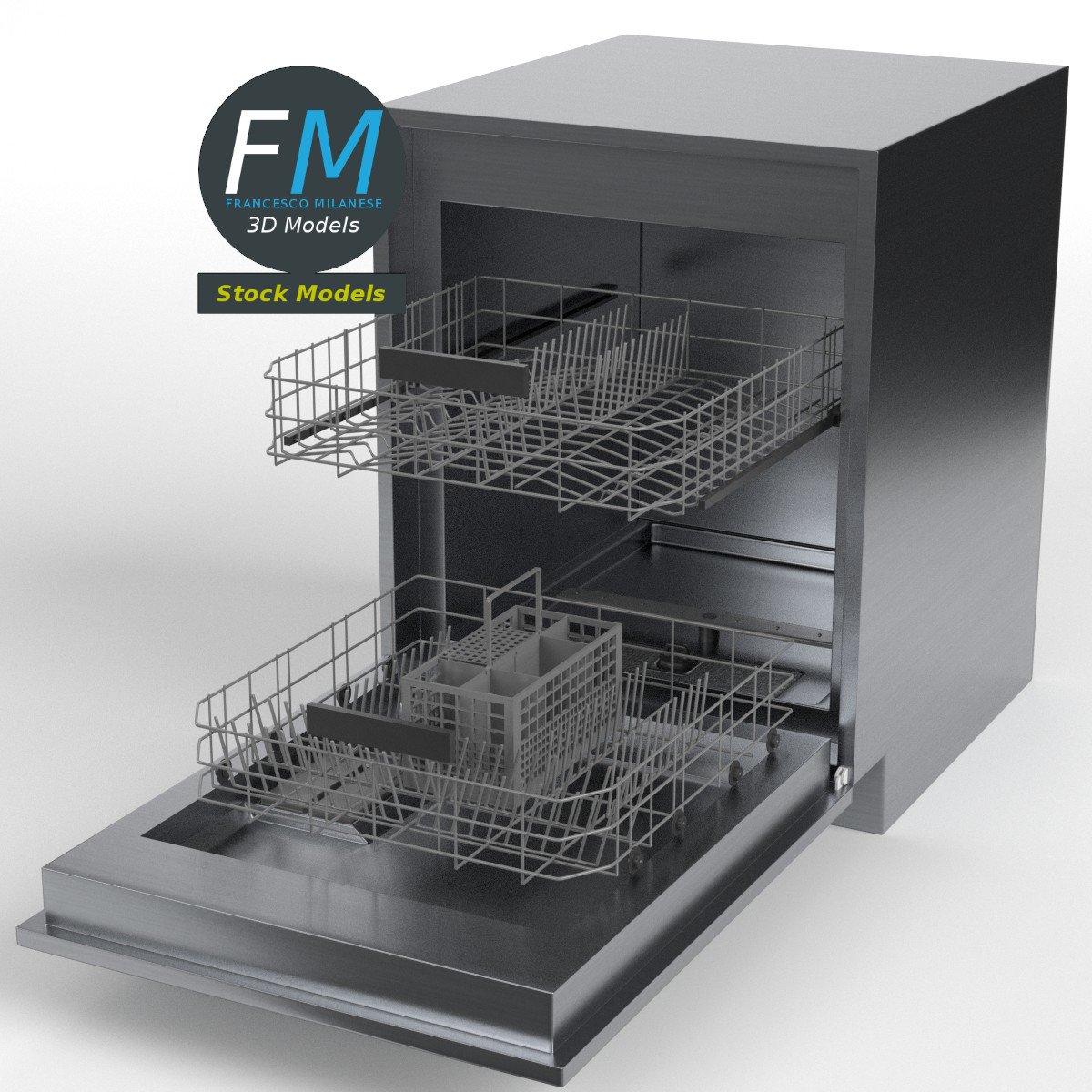 3D MODEL - Dishwasher