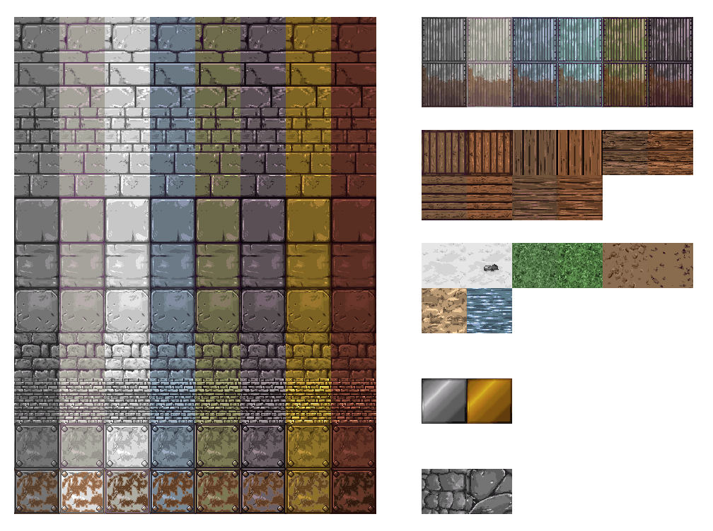 Pixel Art TEXTURES (32x32)