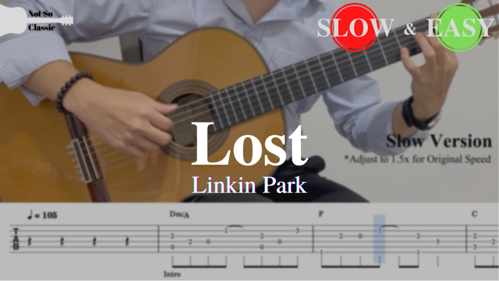 Lost - Linkin Park | Guitar Tab