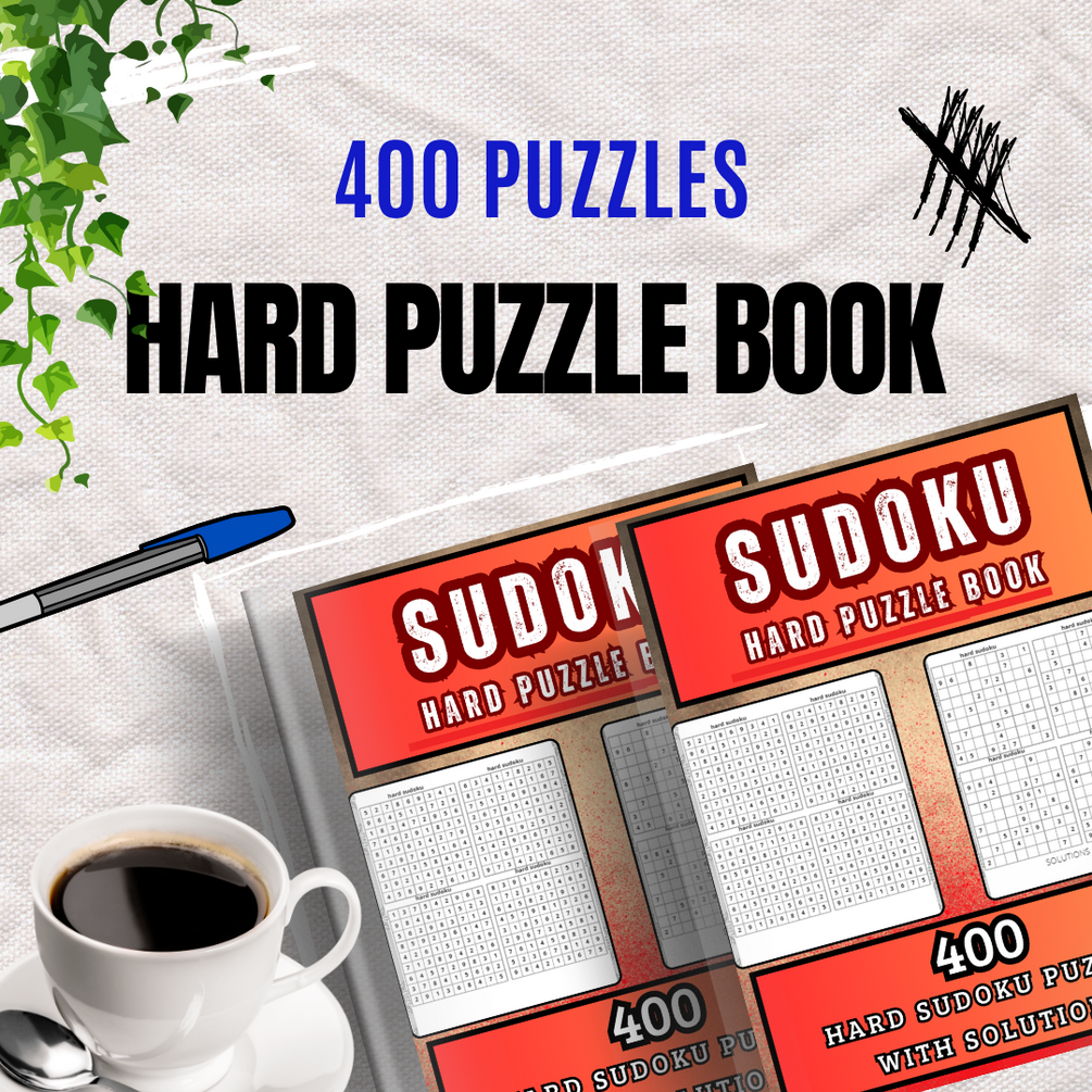 SUDOKU -VOL.3- ( Hard Puzzle Book )