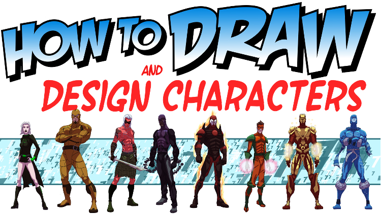 NEW - How To DESIGN CHARACTERS for comics and games - juggertha