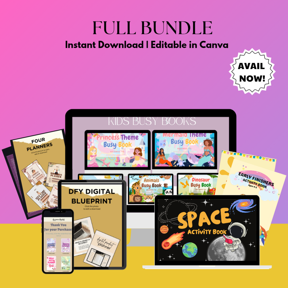 FULL BUNDLE Digital Products