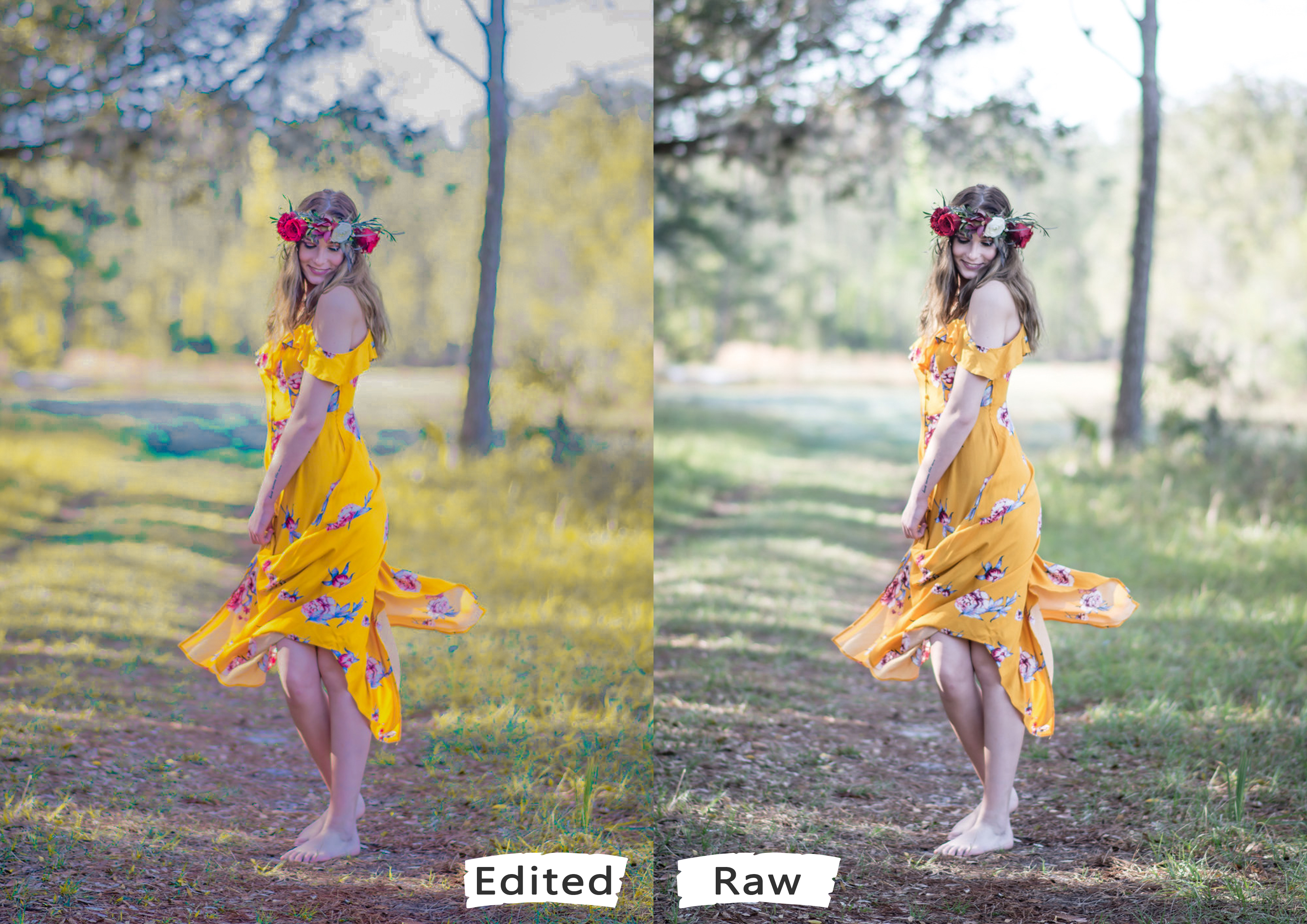 Spring Nature Premium Lightroom Presets & 2 Courses for Beginner to be Expert.