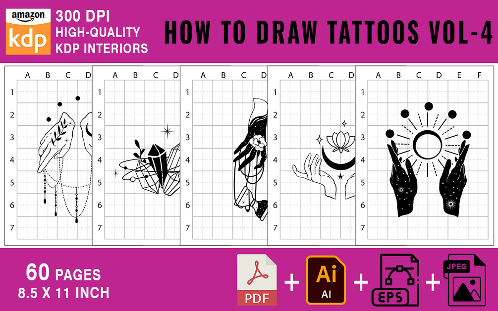 How to Draw Tattoos Vol-4