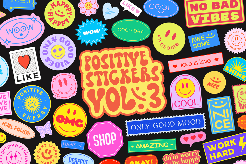 Positive Stickers vol.3