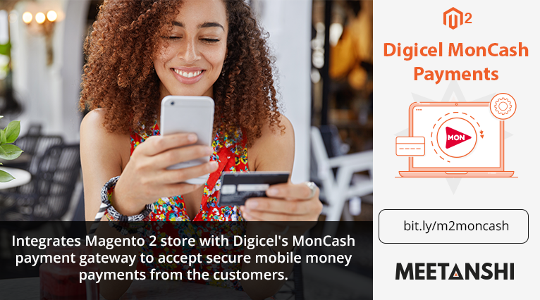 Magento 2 Digicel MonCash Payments
