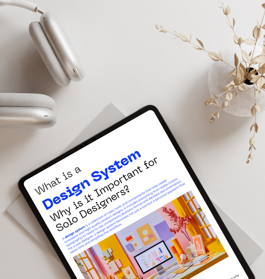 What is a Design System Why is it Important for Solo Designers? PDF