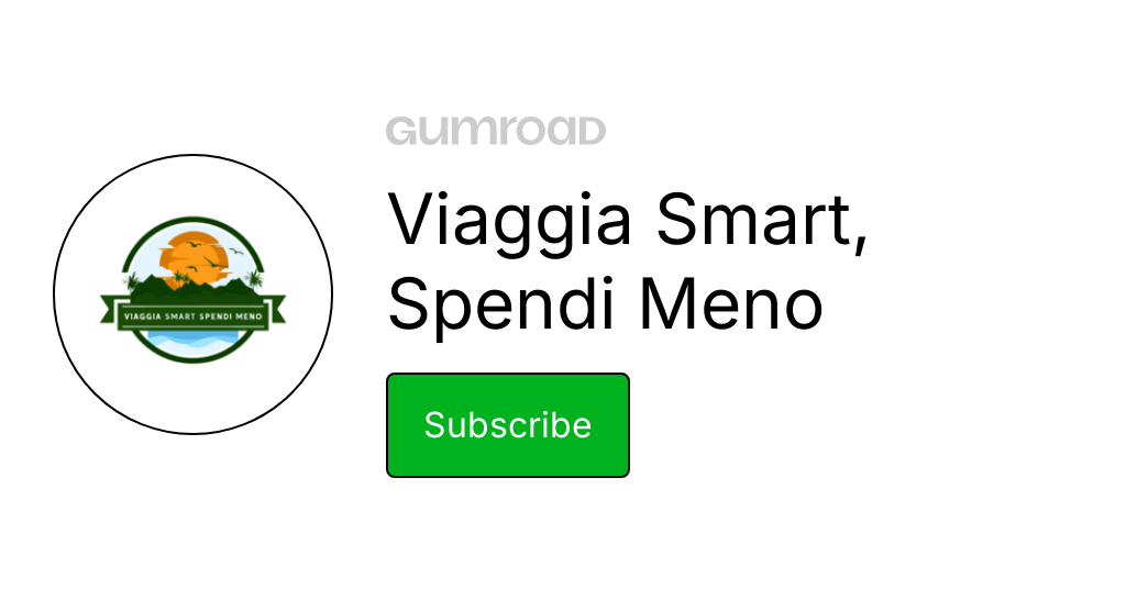 Viaggia Smart, Spendi Meno