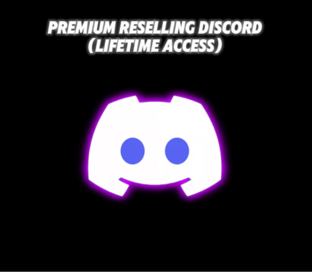 Premium Reselling Discord Lifetime Access (50+ Vendors)