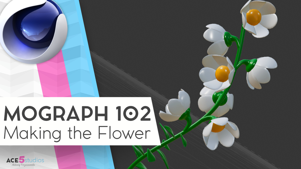mograph 102 - flower models