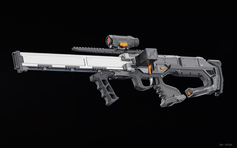 FDM System Model & Liberator Smart Gun & Assassination Suit