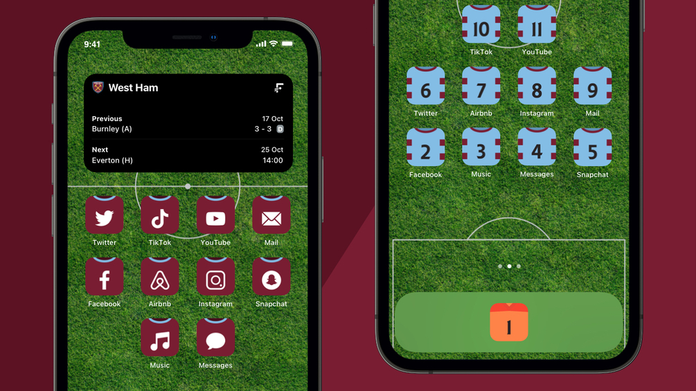 The Irons - iOS 14 Football App Icons