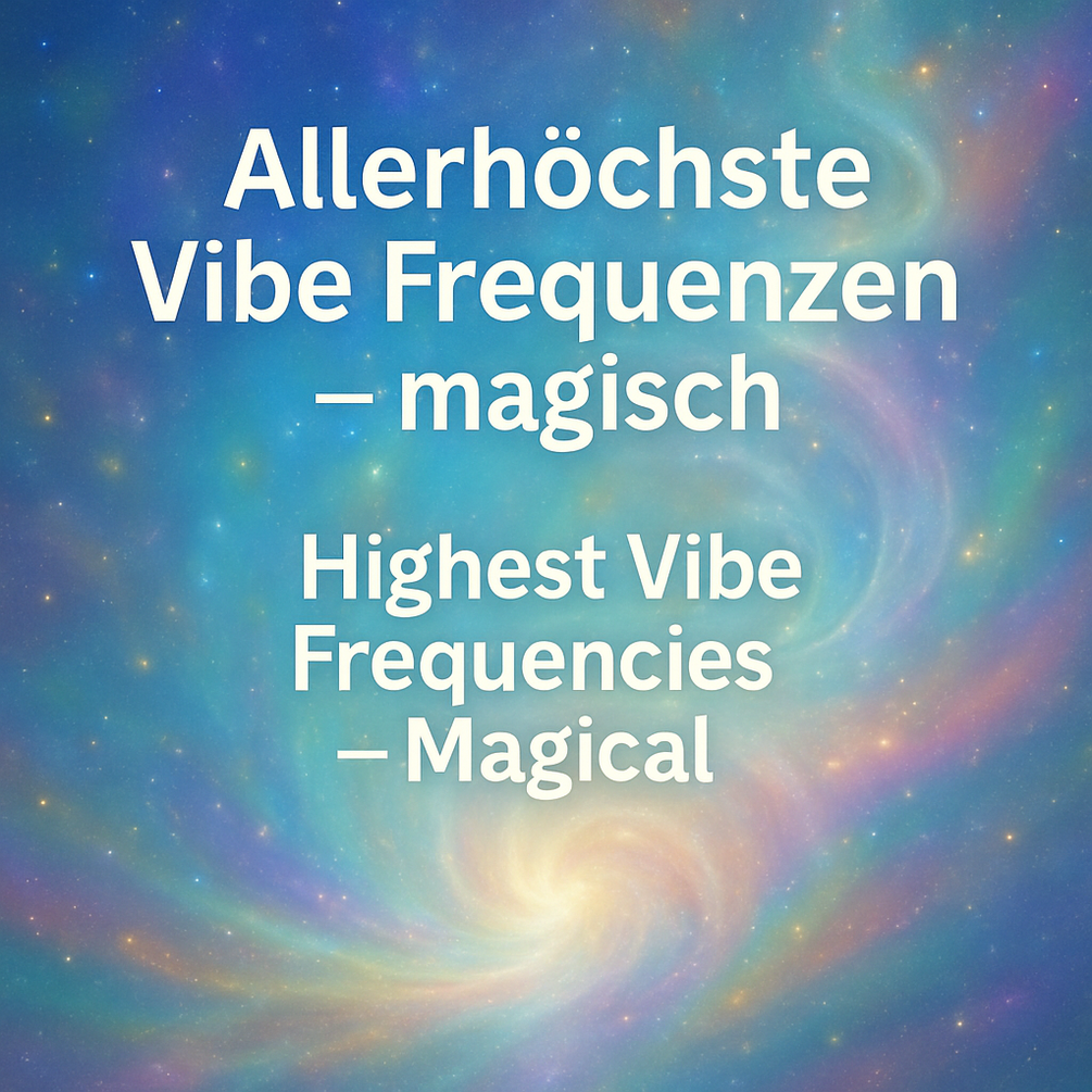Allerhöchste Vibe Frequenzen – magisch – Highest Vibe Frequencies – Magical (Level 2)