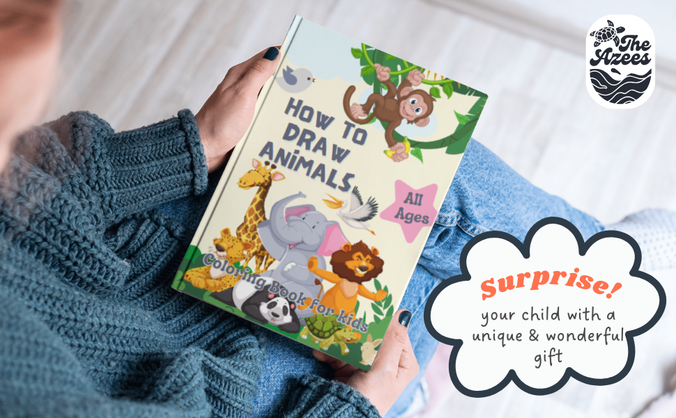 How To Draw Animals Coloring Book For Kids