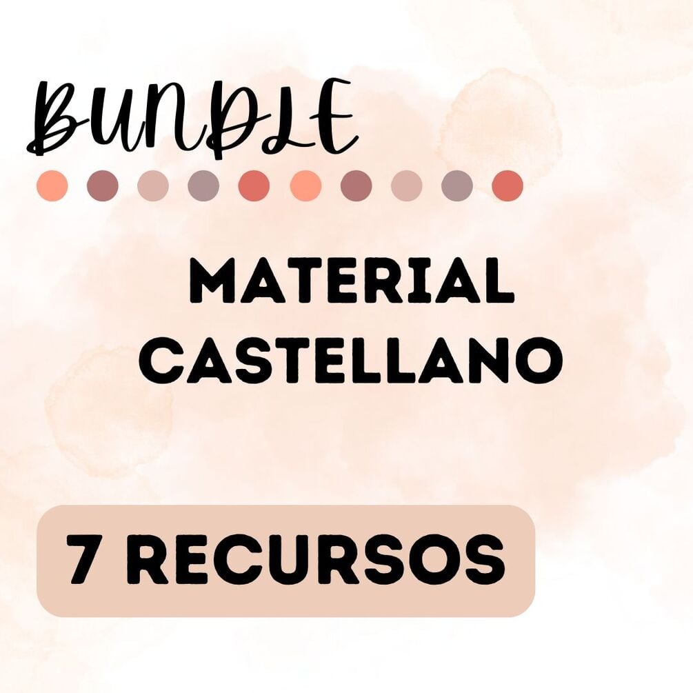 BUNDLE MATERIAL CASTELLANO