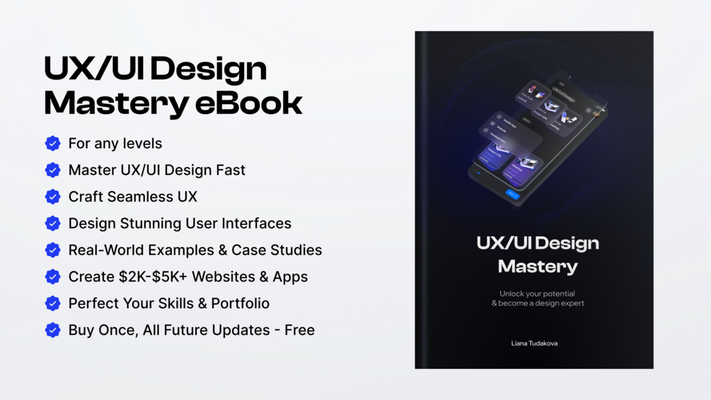 UX/UI Design Mastery | Become a design expert