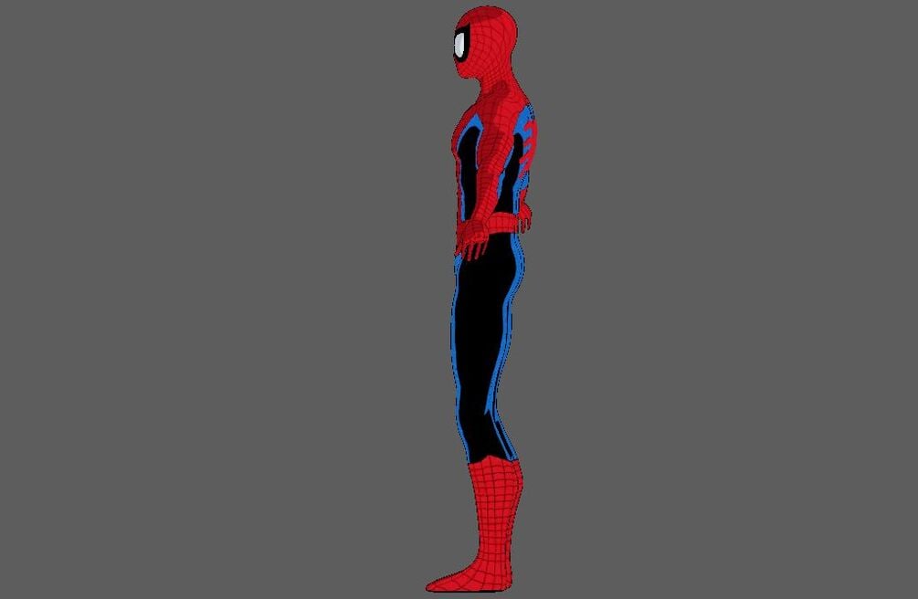 Todd Mcfarlane Spider-Man VRChat Model Unity Package (Comic style)
