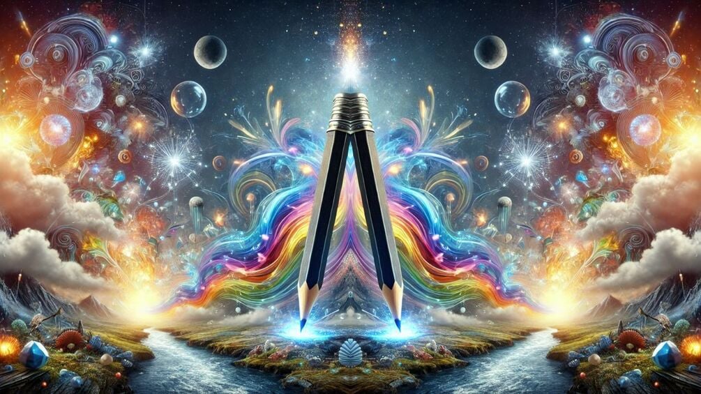 "Unleashing Creativity: The Magical Drawing Pencil"