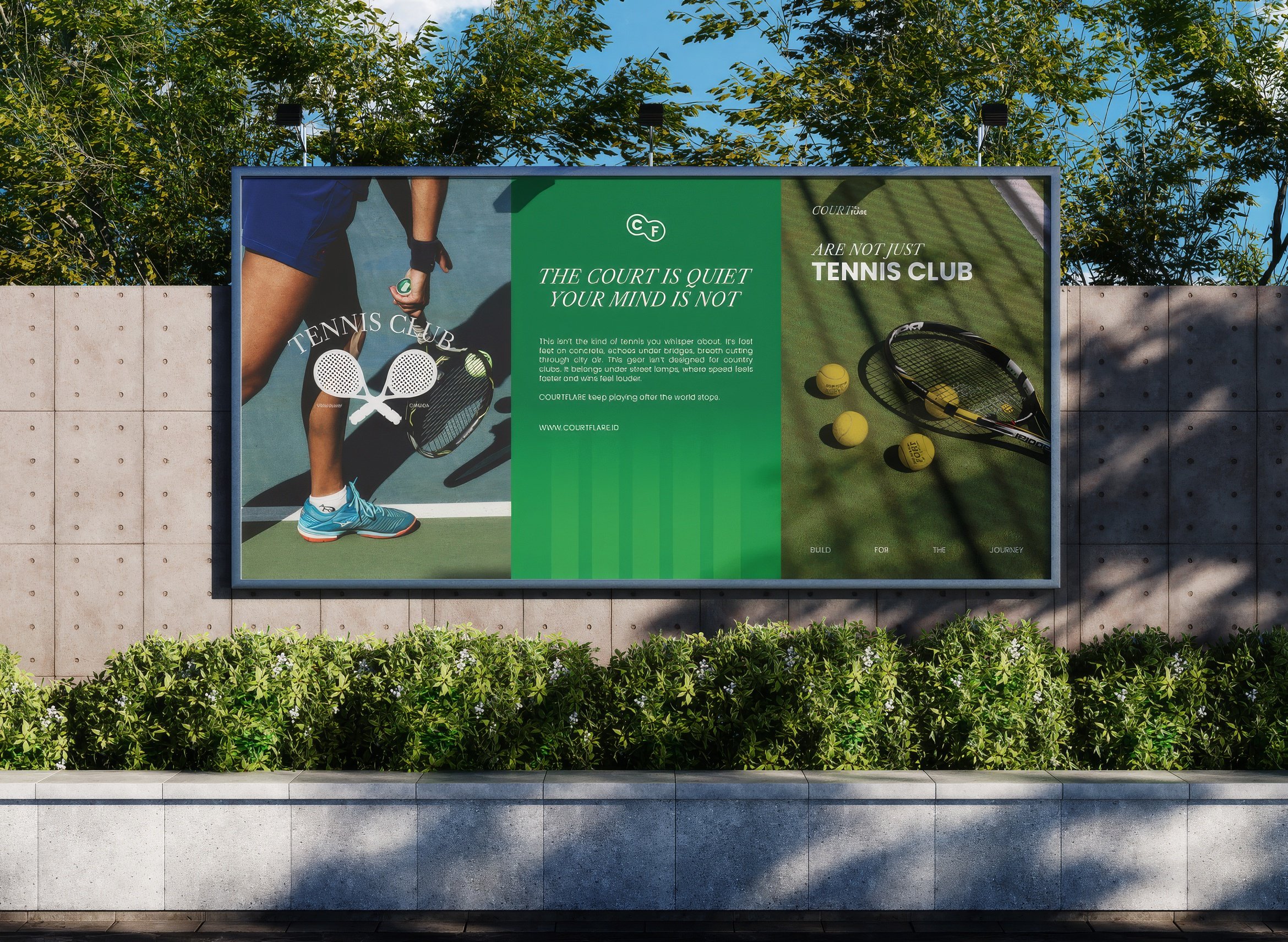 COURTFLARE - Gym, Tennis, Paddle, Sportswear Mockups