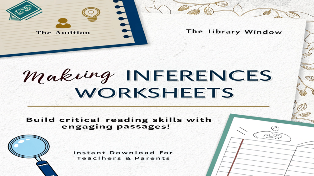 Making Inferences Digital Worksheets