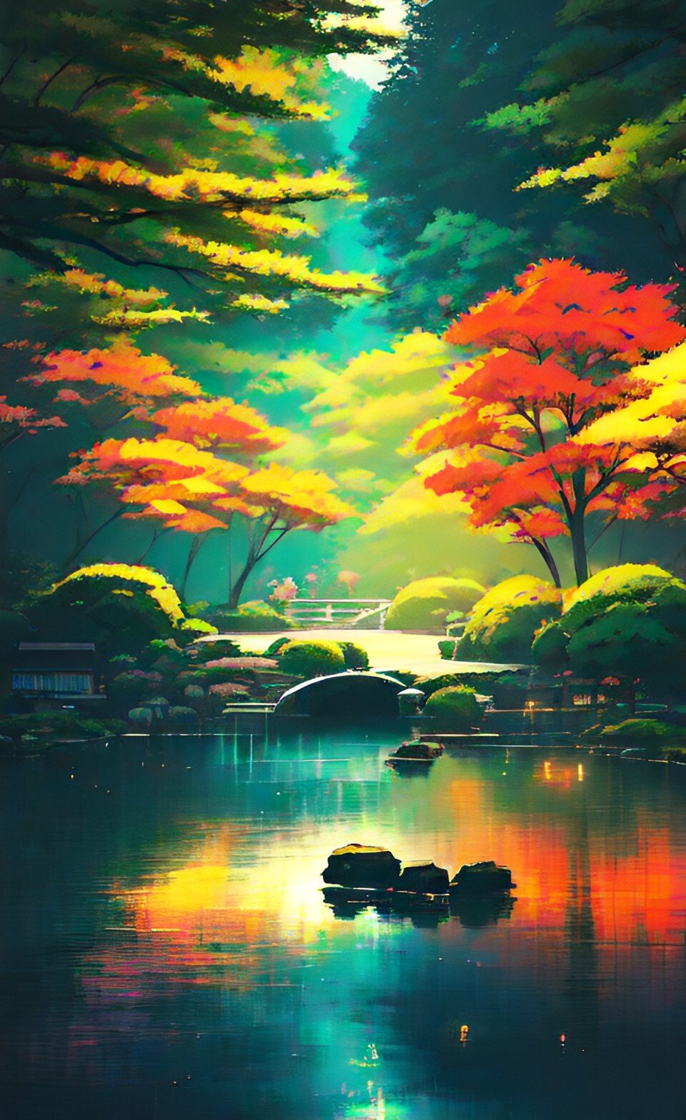 Digital AI Art Rendition