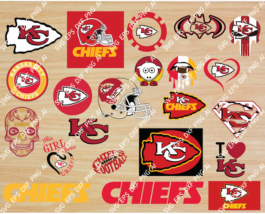 Kansas City Chiefs svg,png,dxf,Kansas City Chiefs logo svg,png,dxf,nfl ...
