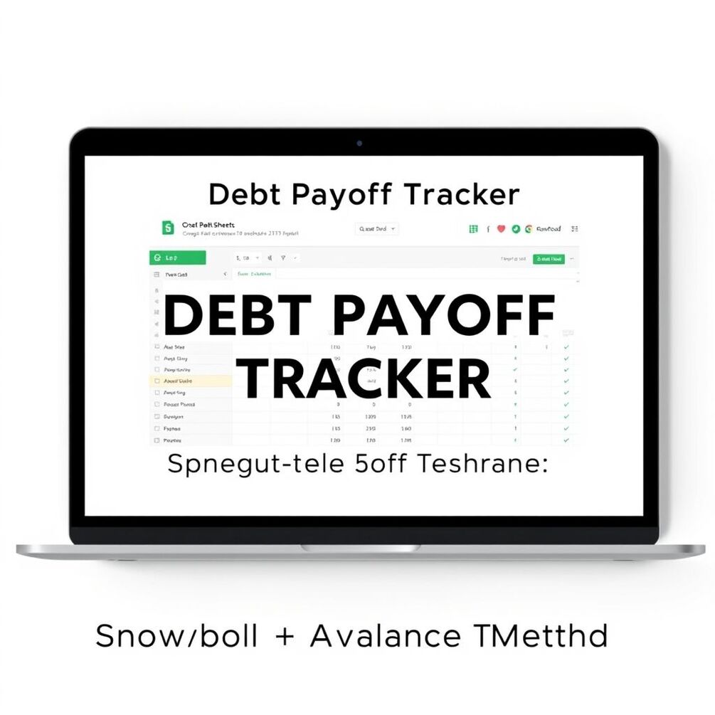 Debt Payoff Tracker – Become Debt-Free Faster with This Google Sheets ...