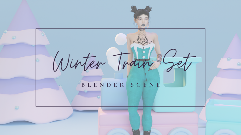 Winter Train Set